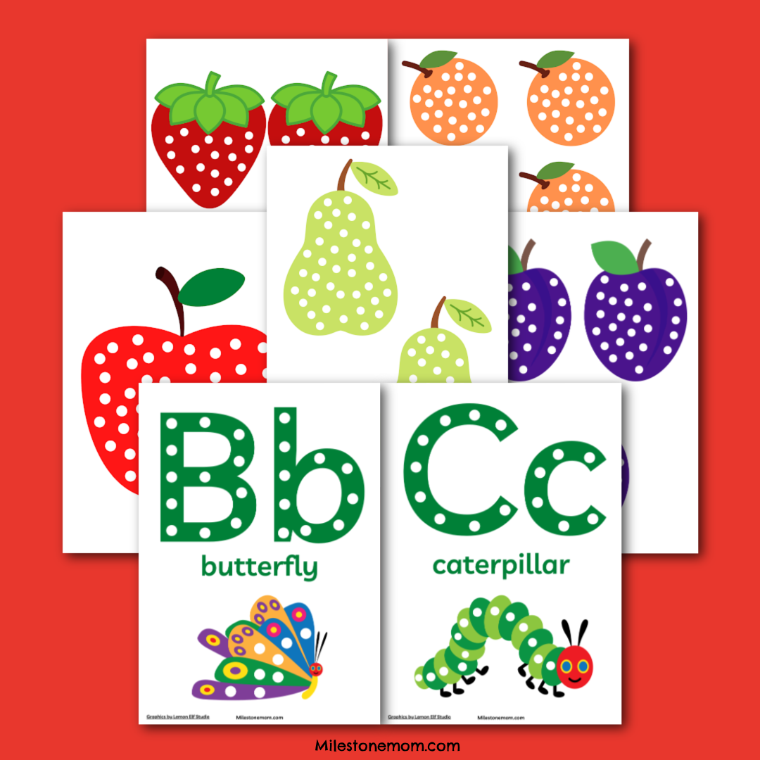 The Very Hungry Caterpillar Mega Activity Pack – Milestone Mom LLC