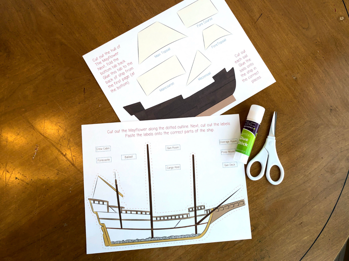 The Mayflower Activity Pack – Milestone Mom LLC